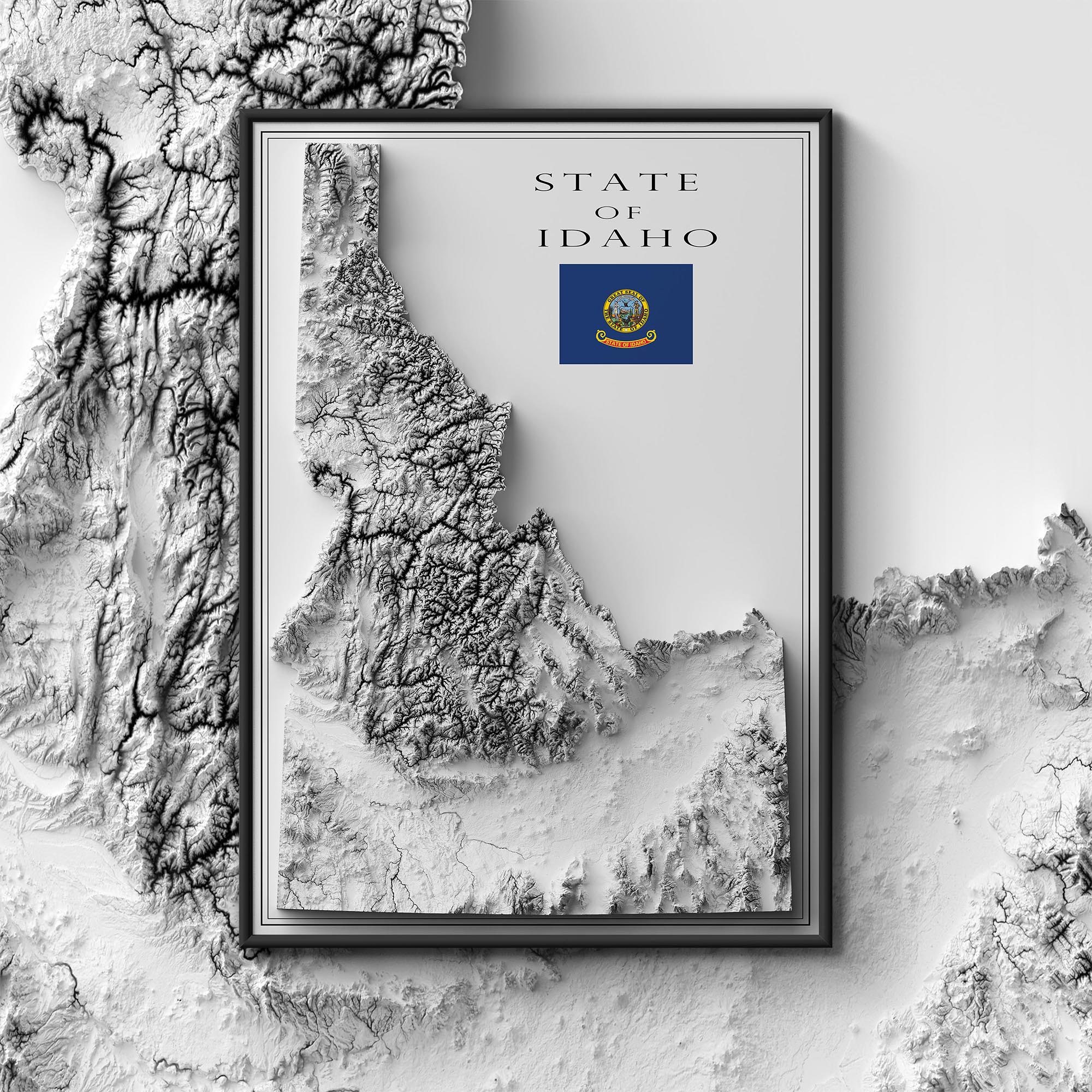 Relief Maps | Elevation Maps | Vintage Maps | Geoartmaps