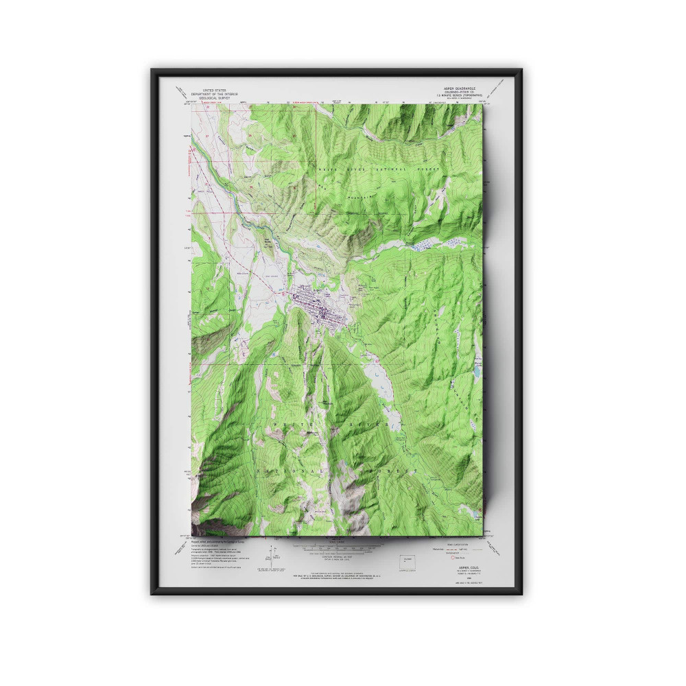 Maps of US National Parks - National Park Posters