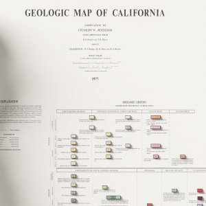 California Geologic Map | 3D Map California | Geoartmaps