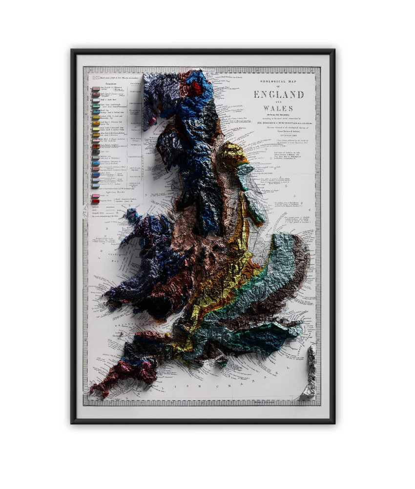 International Relief Maps | Geoartmaps