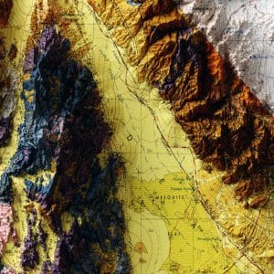 Death Valley California Map | Geoartmaps