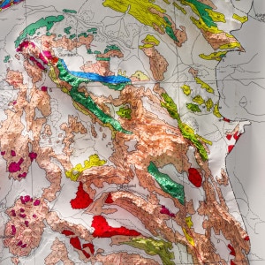 Iran Geological Map | 3D Map Of Iran | Geoartmaps
