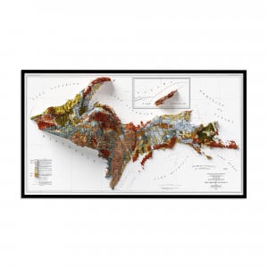 Indiana Geologic Map | 3D Indiana Map | Geoartmaps