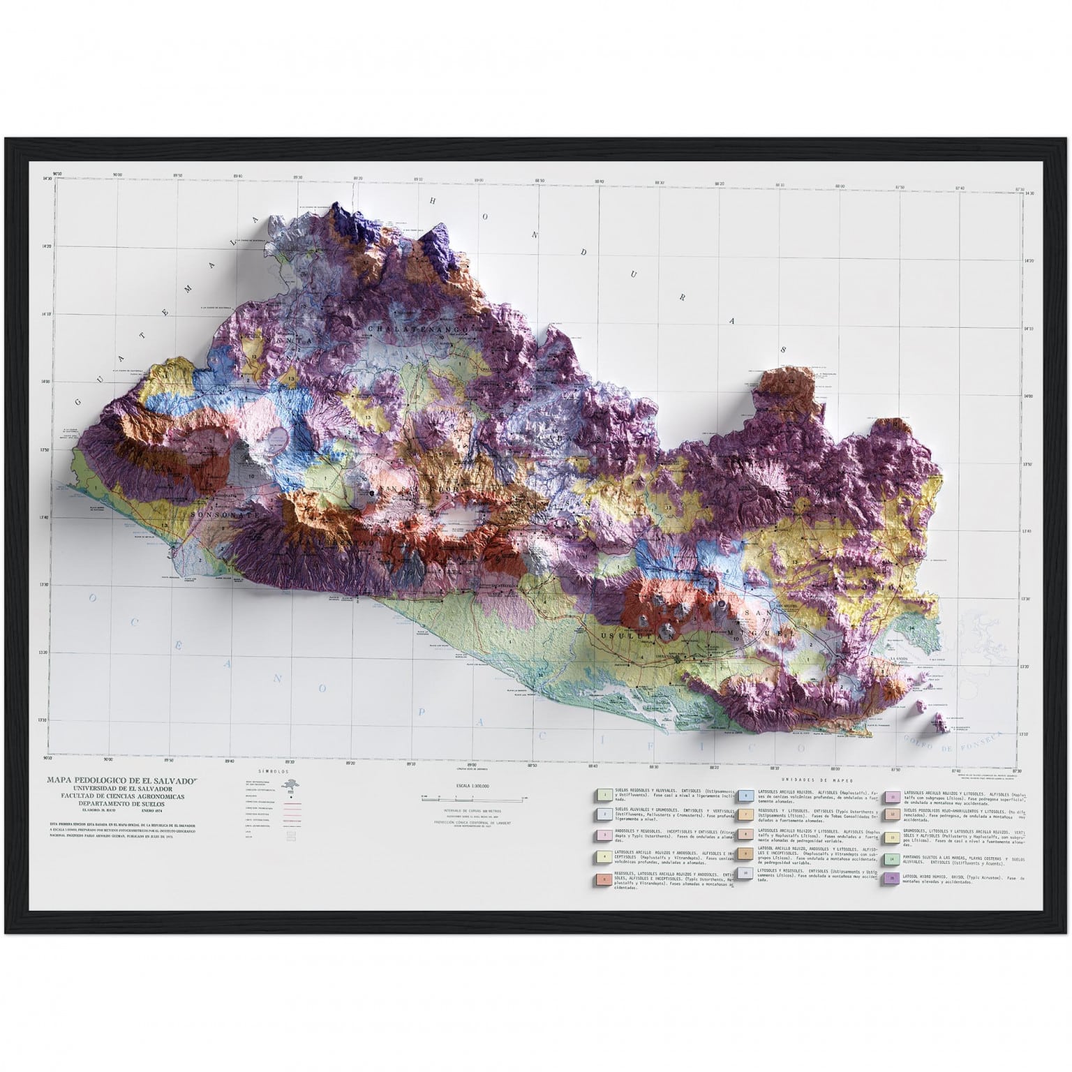 Malaysia Geological Map | 3D Malaya Map | Geoartmaps