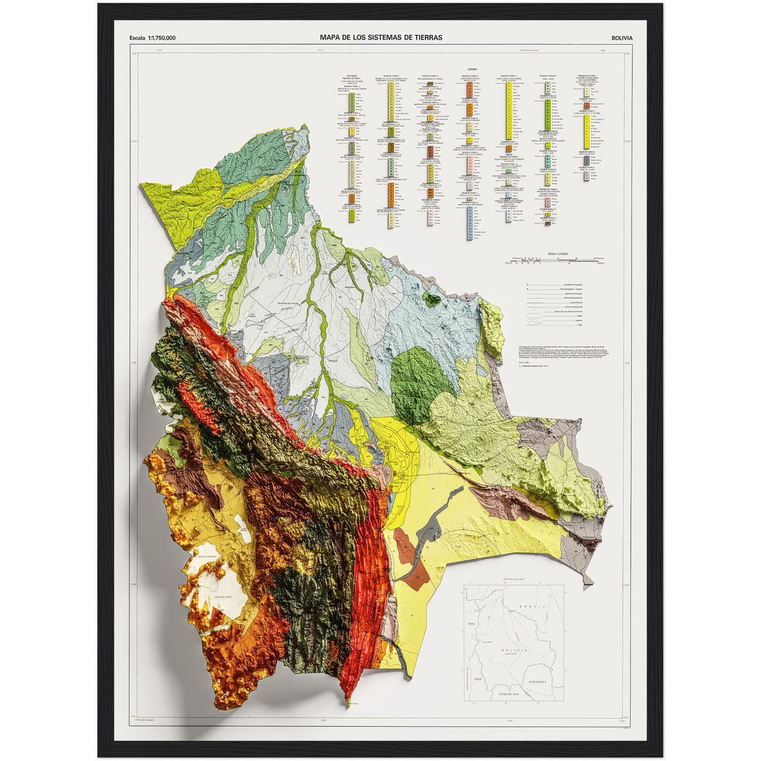 Kenya Map | 3D Map Of Kenya | Geoartmaps