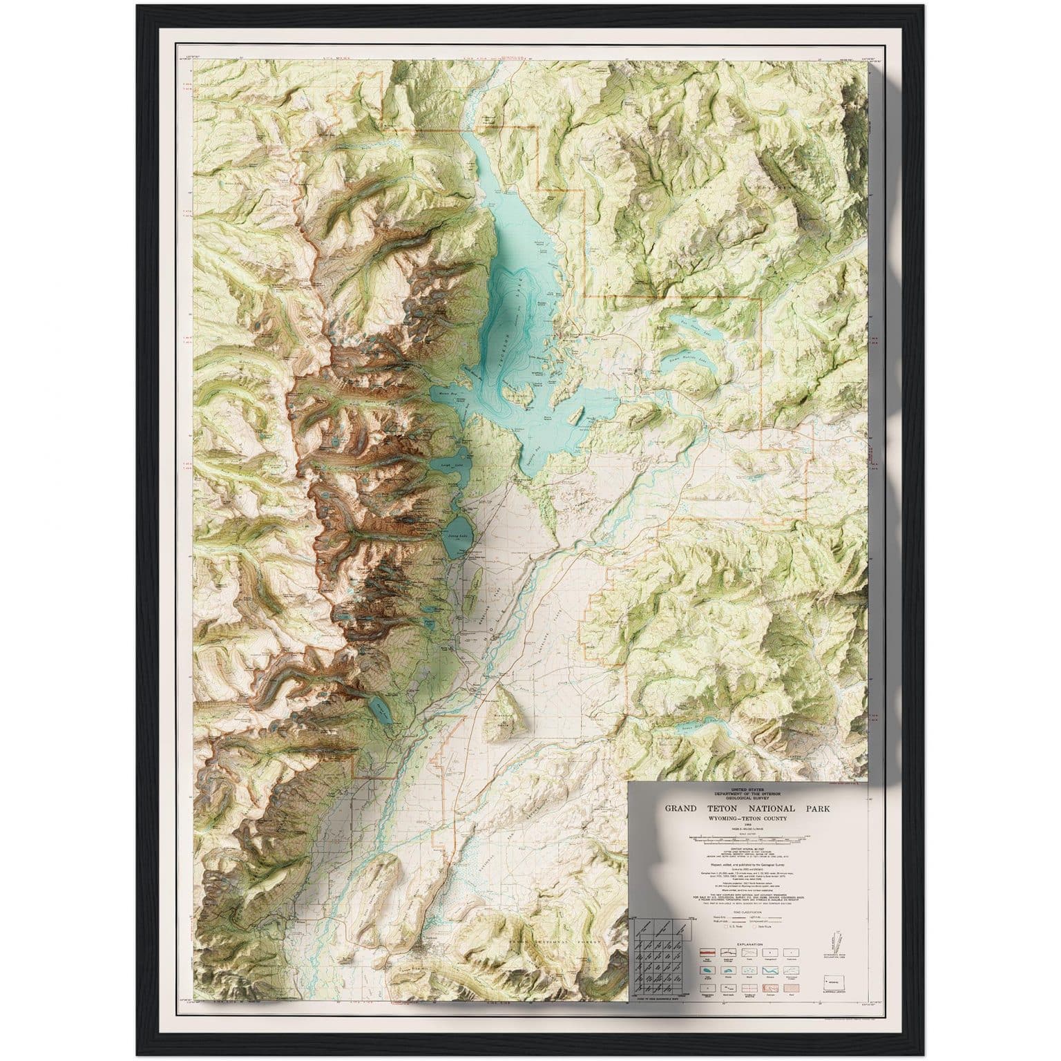 Maps Of US National Parks - National Park Posters